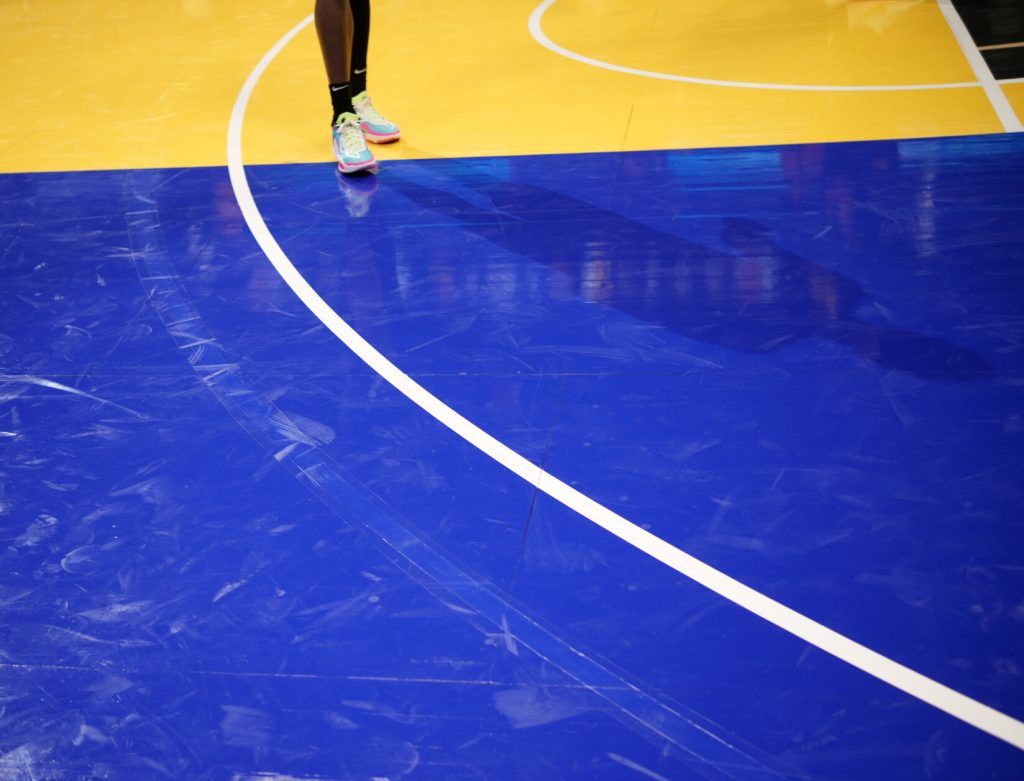 Long distance! Wrongly measured 3-point line on Nuggets’ court fixed ...